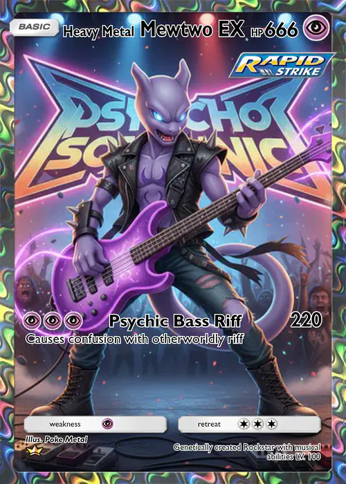 Mewtwo EX | Poke Card Generator