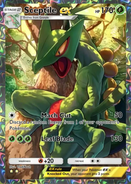 Sceptile | Poke Card Generator
